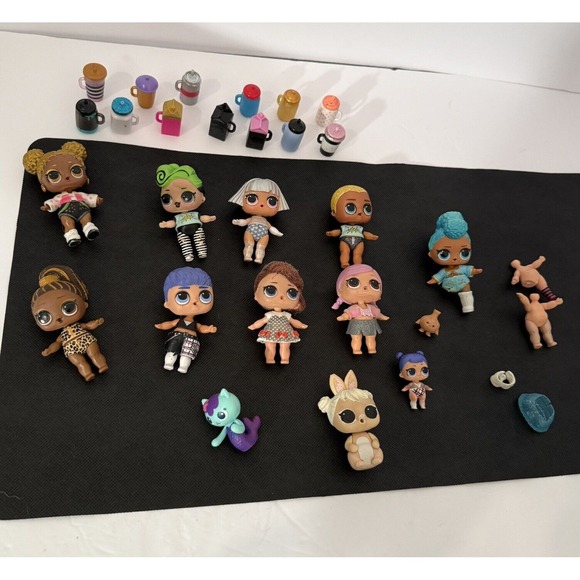Toys | Lot Of Lol Surprise Doll Bundle Multiple Dolls Multiple Drinks ...